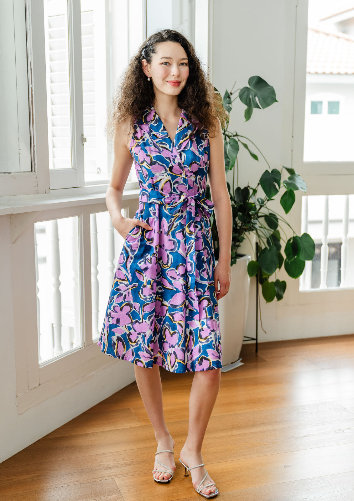 Ariel Ixora Lilac Dress – Elizabeth Little